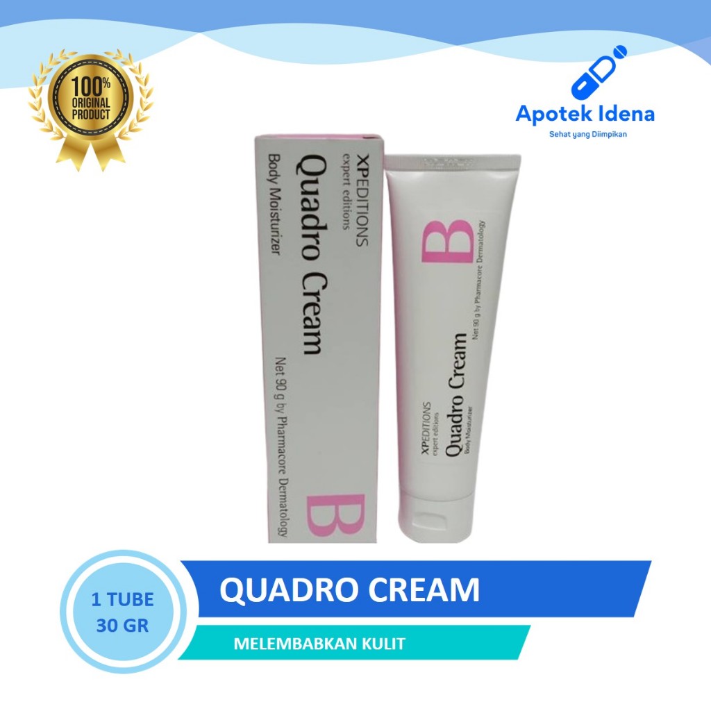 Jual Quadro cream xpeditions (pelembab/ moisturizer kulit) pharmacore ...