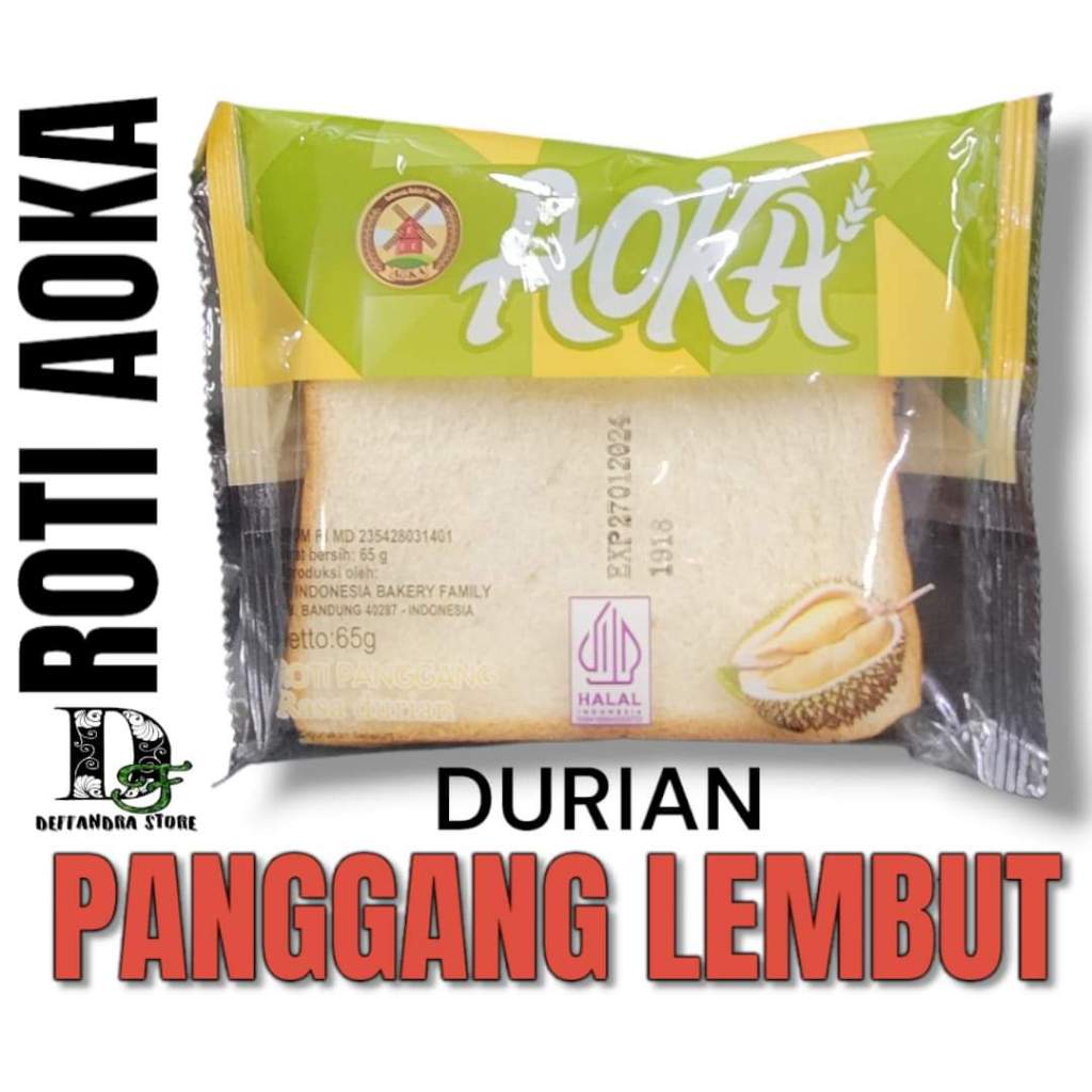 Jual VIRAL 1 DUS AOKA ROTI PANGGANG / ROTI GULUNG ALL VARIAN RASA ...