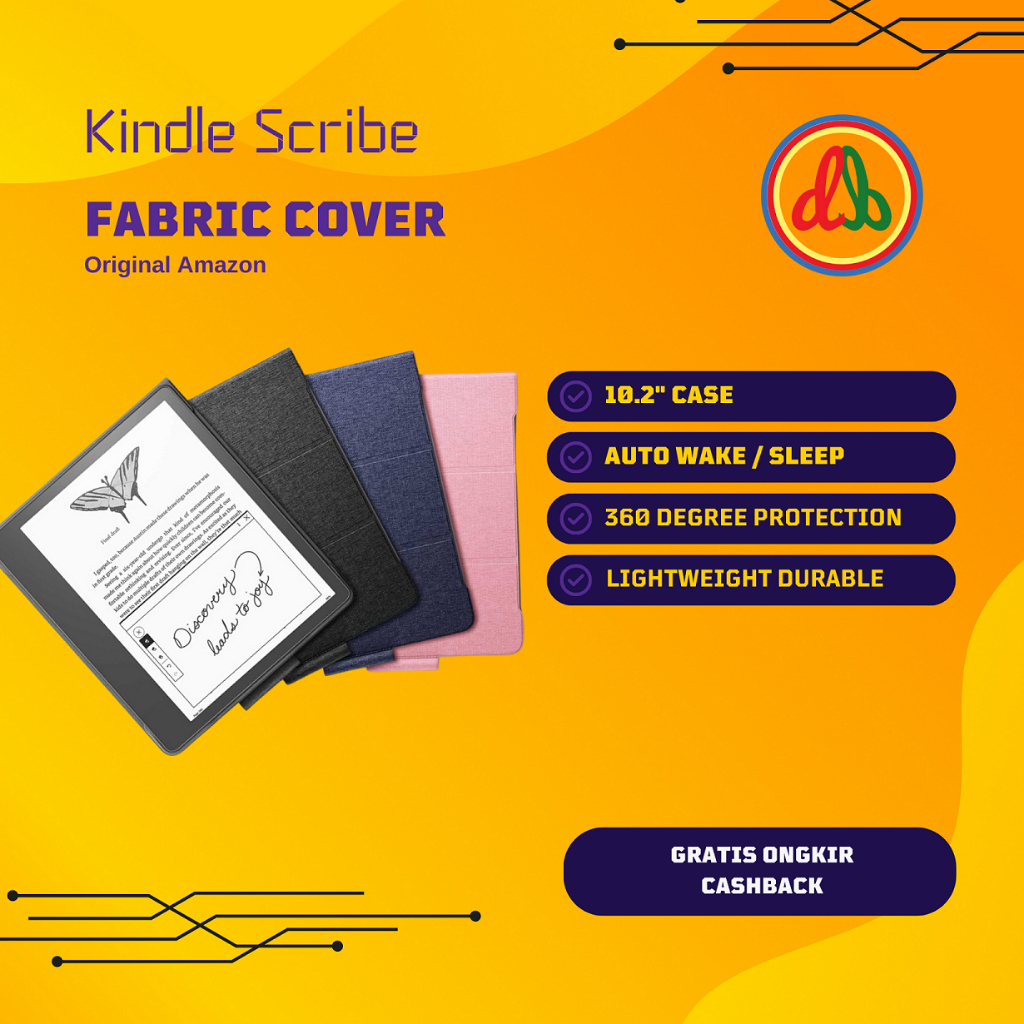 Jual Kindle Scribe Fabric Cover (Hanya untuk kindle Scribe) | Shopee ...