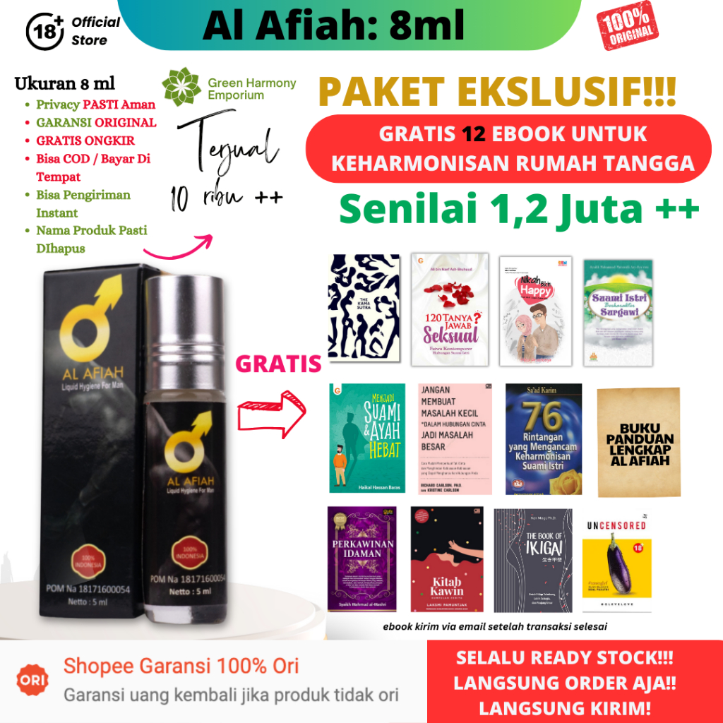 Jual Hajar Jahanam Mesir Asli Original 100% - Al Afiah BPOM Original - Minyak Oles Pria | Shopee ...