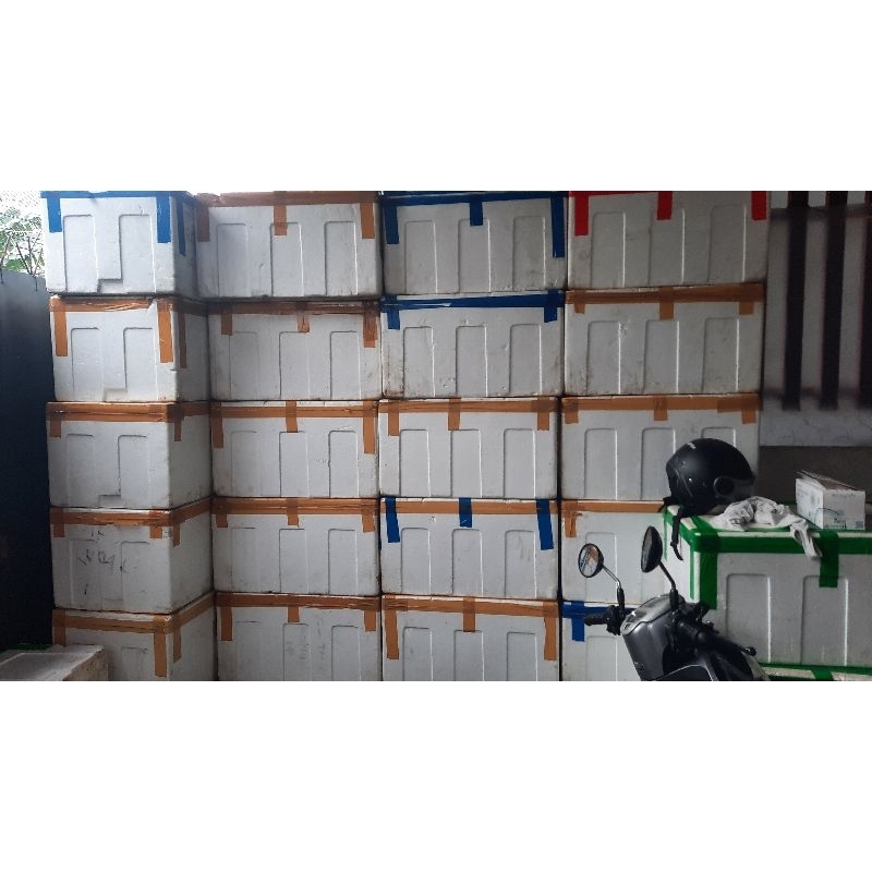 Jual STEREOFOAM / GABUS BEKAS UKURAN SEDANG (25 Liter) | Shopee Indonesia