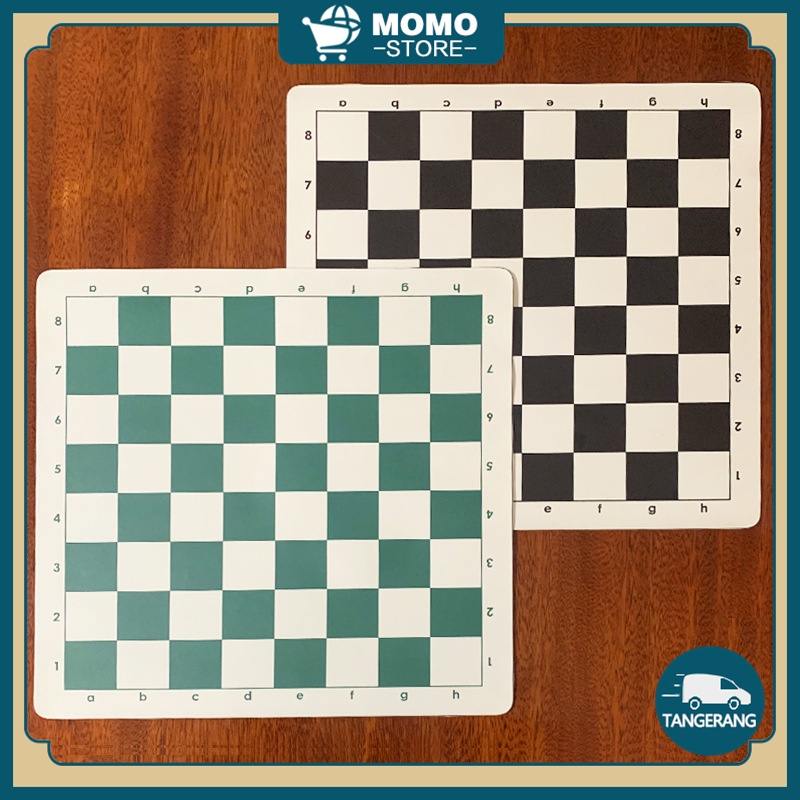 Jual 51*51cm Papan Catur Gulung PU Buatan Papan Catur Vinyl Portabel ...