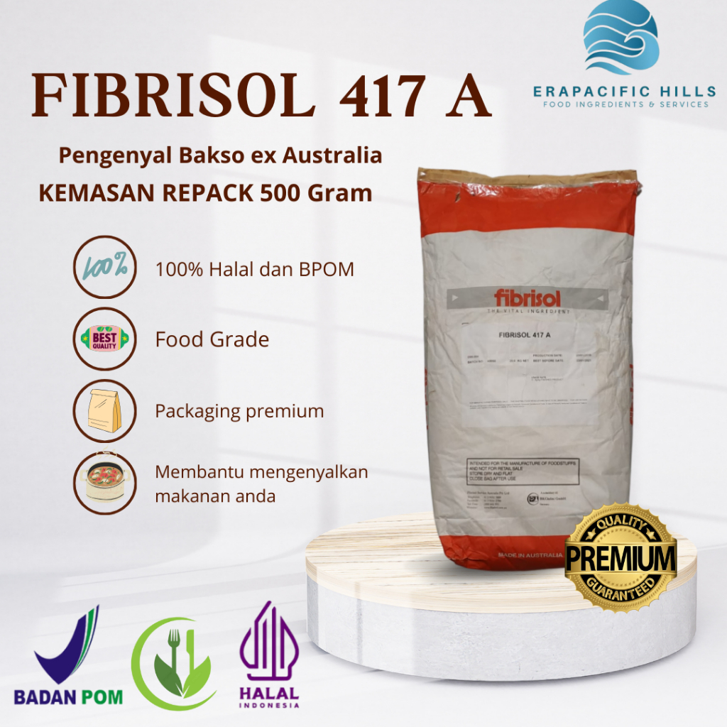 Jual Fibrisol 417 A / STTP/ Phosmix / Pengenyal Bakso 500 Gr | Shopee Indonesia