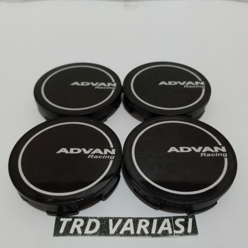 Jual Dop Roda Tutup Velg Variasi ADVAN Diameter 5.7cm Hitam (SET ...