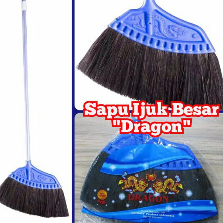 Jual Harga Favorit Sapu ijuk dragon besar sapu lantai injuk dragon ...
