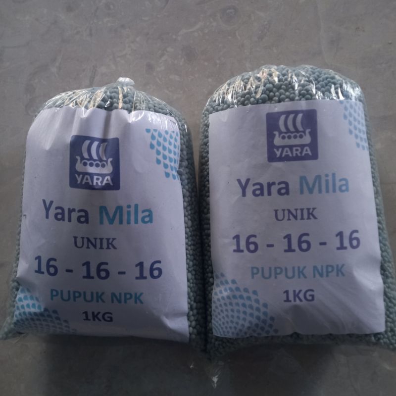 Jual Pupuk NPK Yara Mila Unik 16-16-16 Kemasan Repack 1Kg | Shopee ...