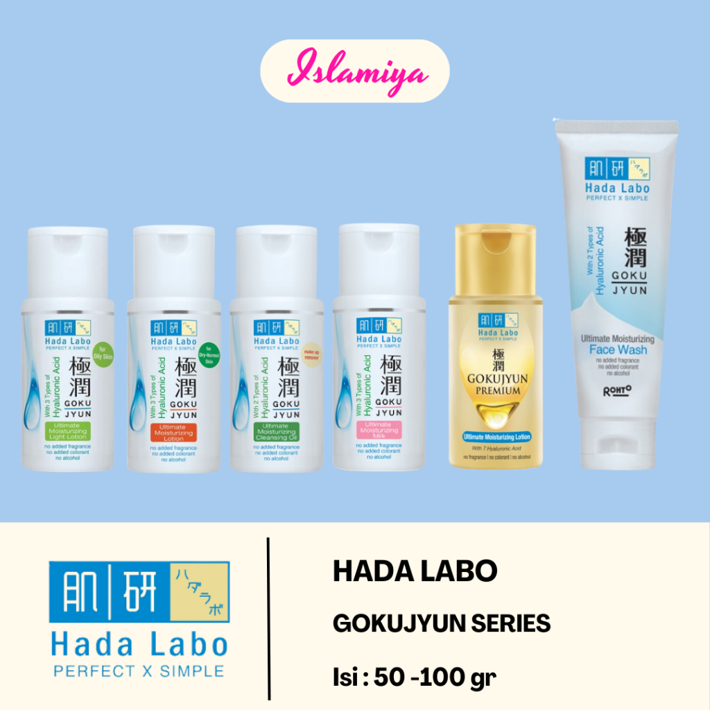 Jual HADALABO GOKUJYUN ULTIMATE MOISTURIZING LOTION/ HADA LABO GOKUJYUN ...
