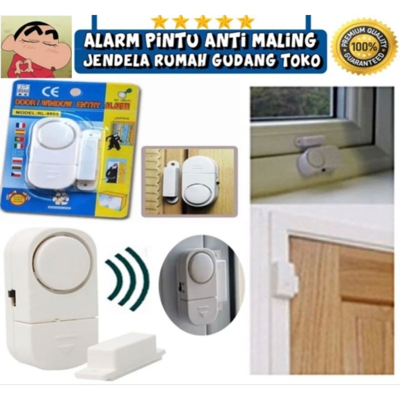Jual Master619_Store Alarm Pintu Anti Maling Door Window Entry Alarm ...