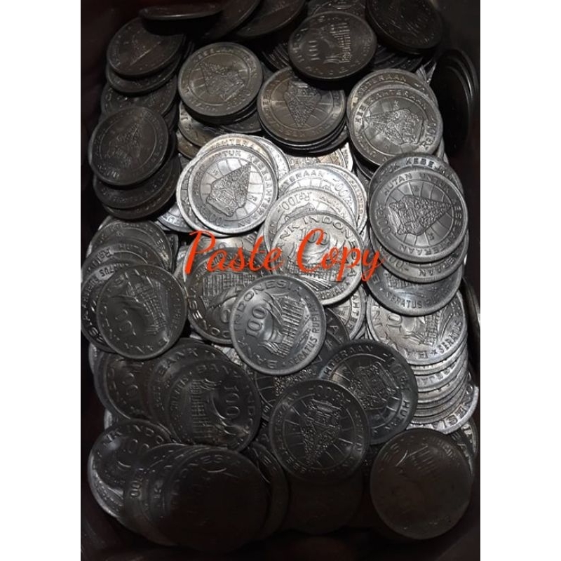Jual uang kuno koin 100 Rupiah Tipis Wayang tahun 1978 | Shopee Indonesia