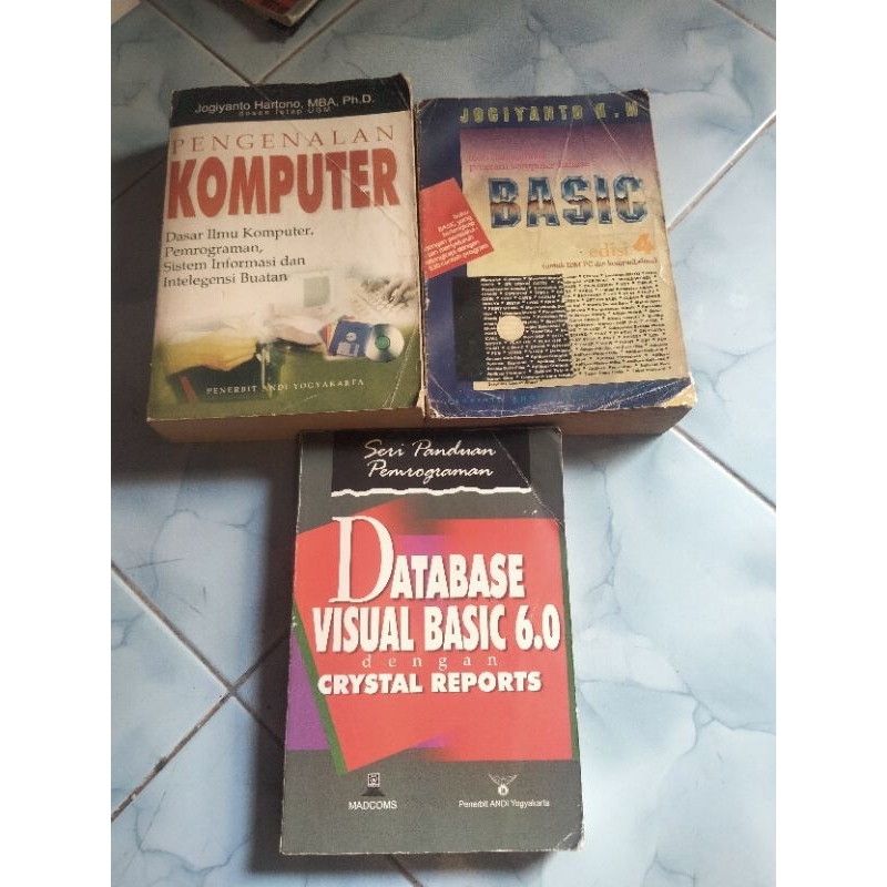 Jual PENGENALAN KOMPUTER,DATABASE VISUAL BASIC 6.0,BASIC | Shopee Indonesia