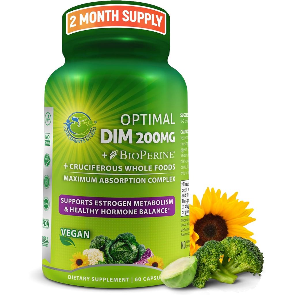 Jual DIM Supplements Optimal 200mg - Estrogen Balance - Obat PCOS ...