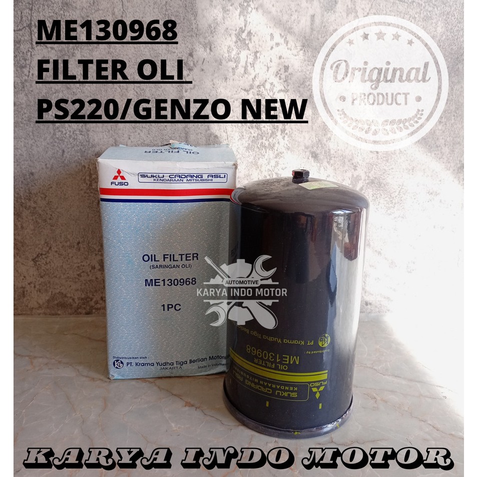 Jual Filter oli oil filter saringan oli mitsubishi fuso 6D17 6D16 6D16T ...