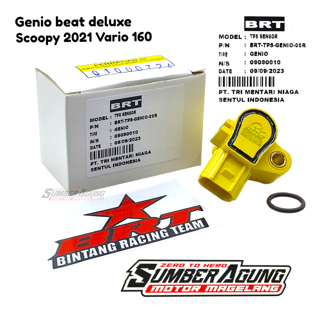 Jual SENSOR TPS BRT GENIO BEAT DELUXE VARIO 160 SCOOPY 2021 BEAT STREET ...
