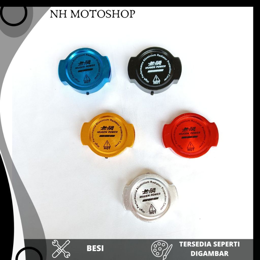 Jual COVER TUTUP RADIATOR MOTOR CNC CAP TUTUP RADIATOR VARIO PCX AEROX ...