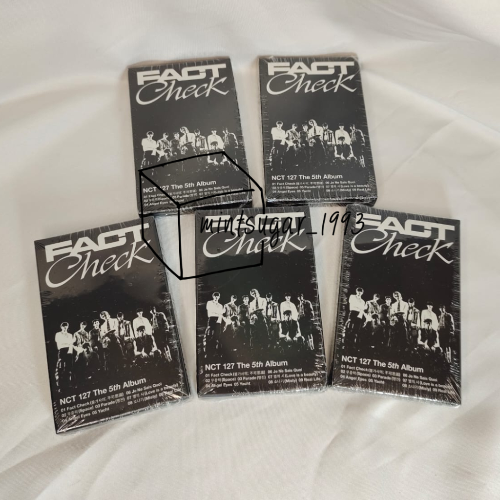 Jual [ READY STOCK SEALED ] NCT 127 - The 5th Album [ Fact Check ] ( QR ...