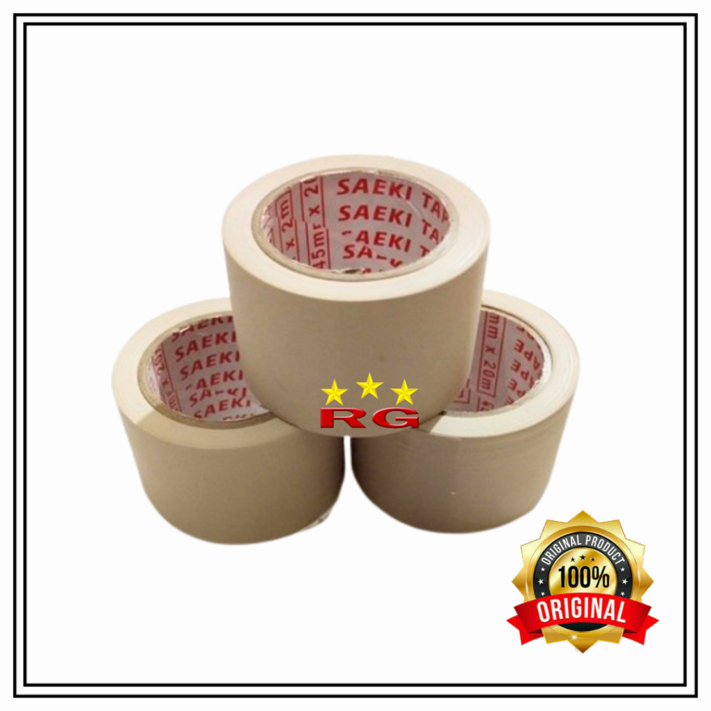 Jual LAKBAN AC SAEKI DUCT TAPE NON LEM ISOLASI PIPA AC | Shopee Indonesia