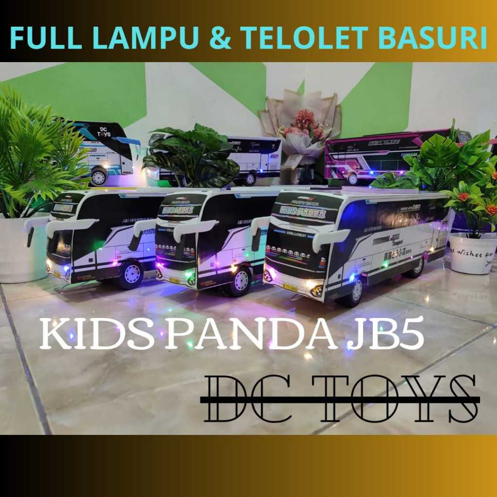Jual MAINAN VIRAL MINIATUR MOBIL BUS TELOLET BASURI KIDS PANDA JB5 TUNGGAL JAYA | Shopee Indonesia