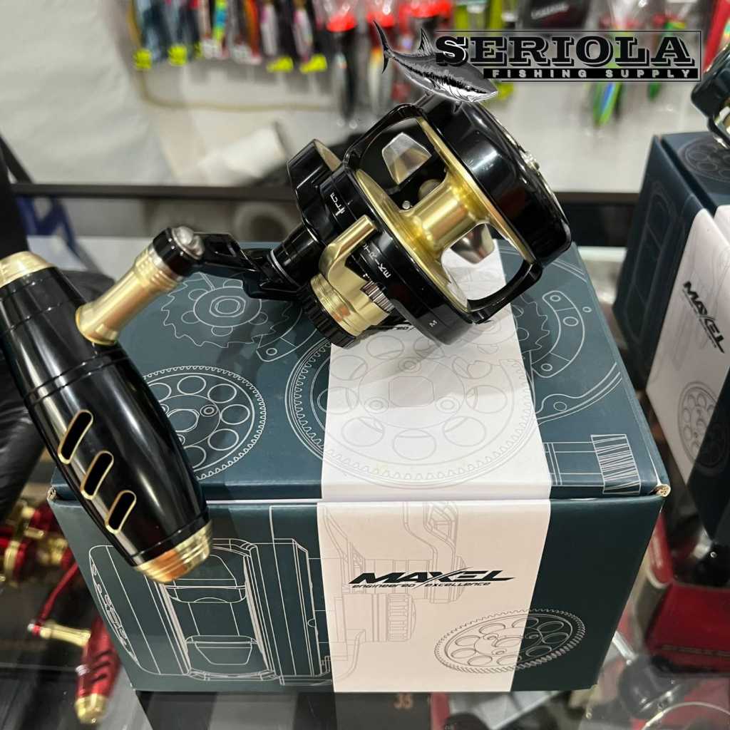 Jual REEL MAXEL RAGE PRO 60HL | Shopee Indonesia