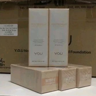 Jual YOU NOUTRIWEAR Velvet Liquid Foundation SPF 25 PA+++ 20ml | Shopee ...