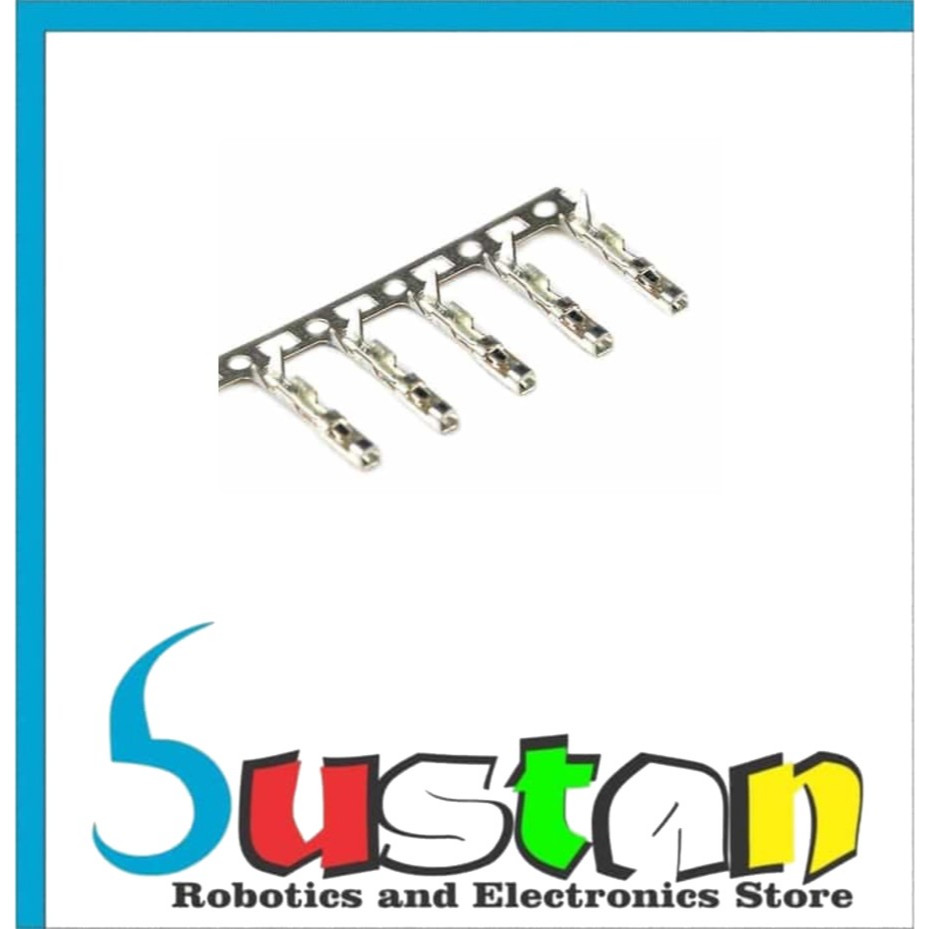 Jual FEMALE CRIM PINS FOR BLACK HOUSING 2.54MM SOCKET JUMPER FEMALE ...