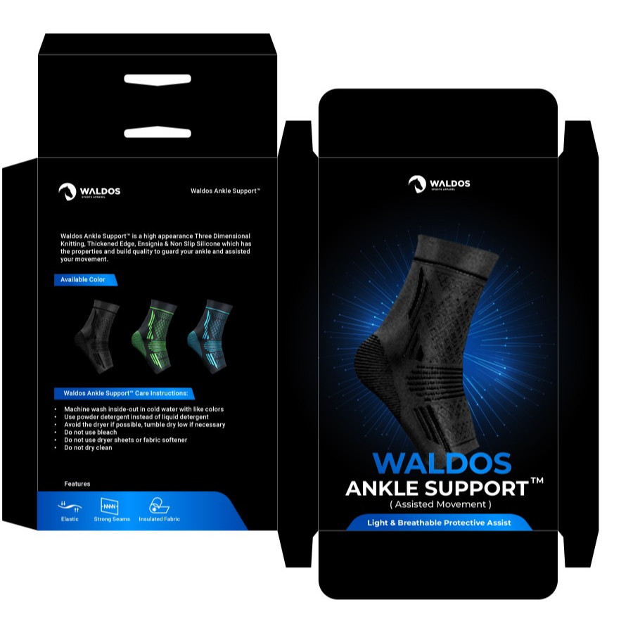 Jual WALDOS Compression Ankle Support Kaos Kaki Guard Olahraga Sport | Shopee Indonesia