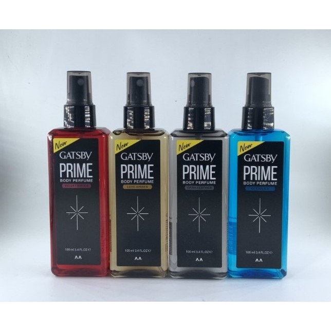 Jual GATSBY PRIME BODY PERFUME SPRAY 100 ML | Shopee Indonesia