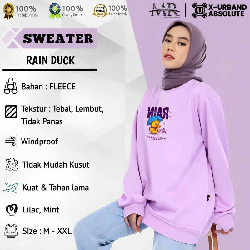 Jual Sweater Wanita Rain Duck Beautify Series Pink Korean Style Kece ...