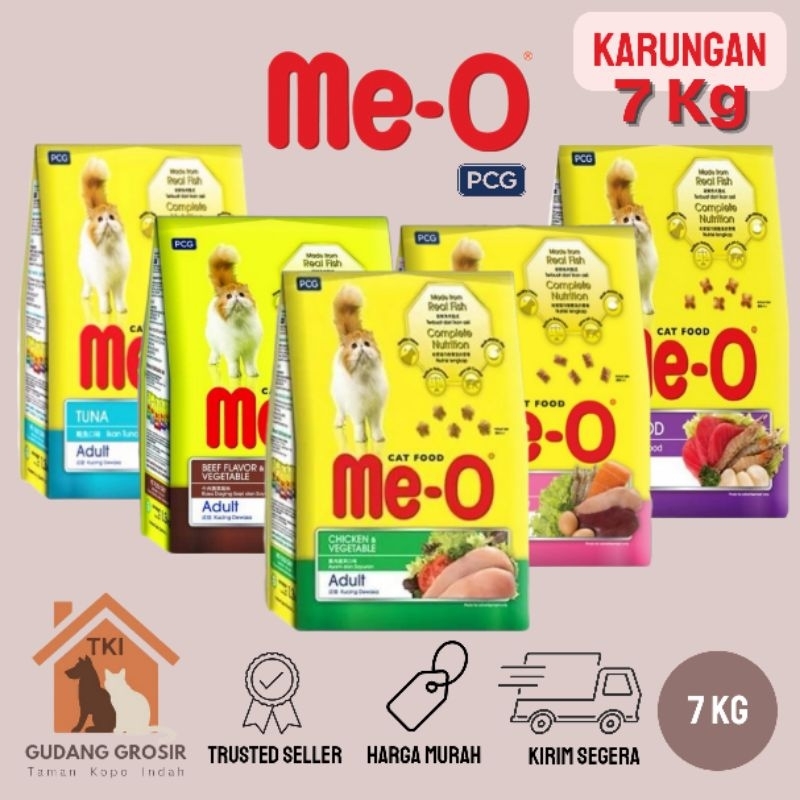 Jual Meo Adult Karung 7kg Makanan Kucing Me-O Dry Cat Food | Shopee ...