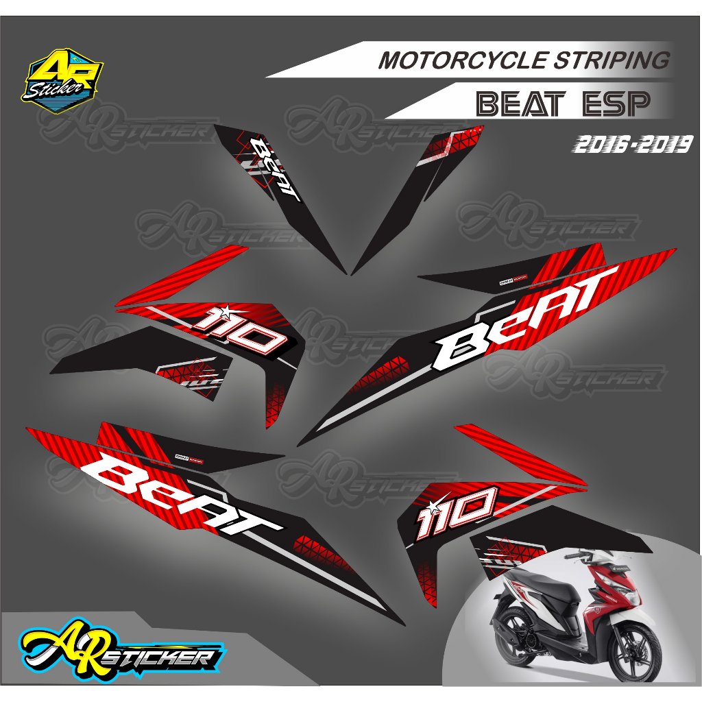 Jual striping beat esp 110 / striping beat esp / striping beat esp ...