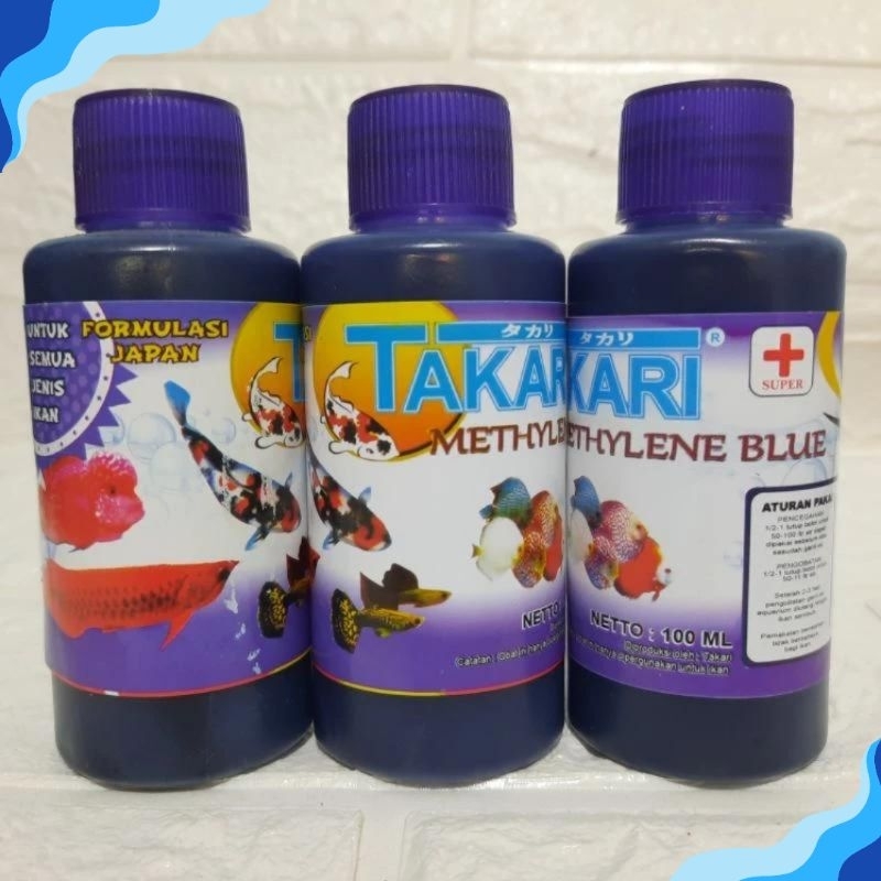 Jual Cairan Obat biru ijo jamur ikan Cupang blue rim betina Guppy ...