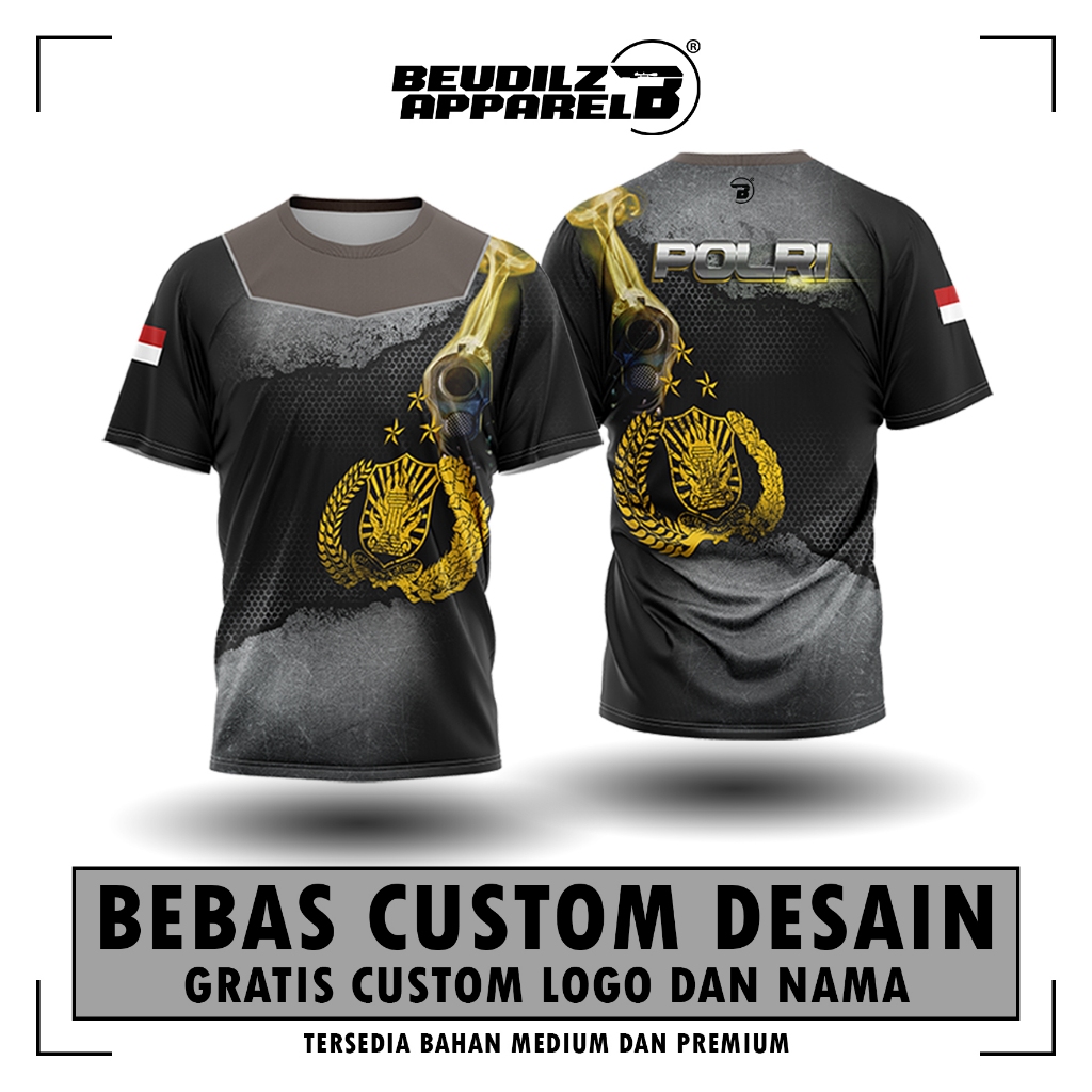 Jual Jersey kaos POLISI/POLRI printing/Jersey daleman polisi original ...