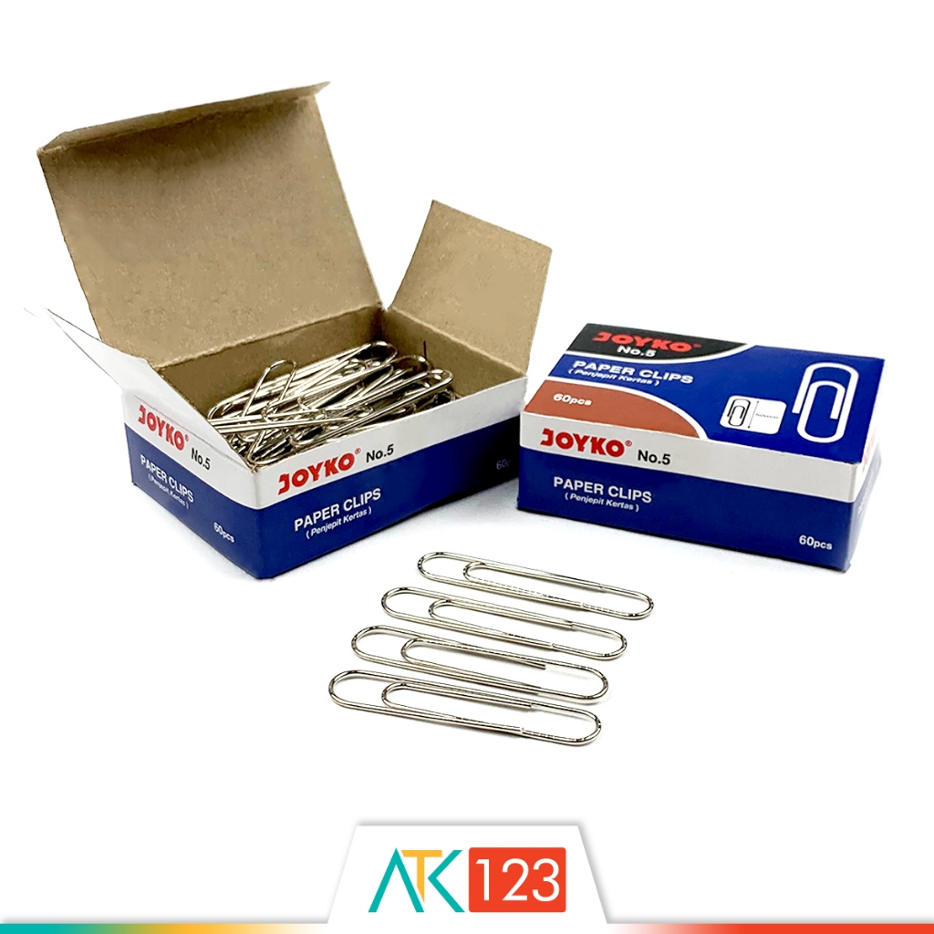 Jual Paper Clips Joyko No. 5 Jumbo (50 mm) | Shopee Indonesia