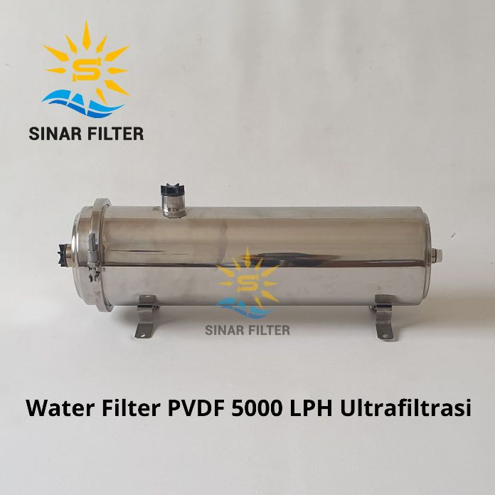 Jual PVDF Ultrafiltasi Filter Air Water Pre Filter 5000 LPH | Shopee ...