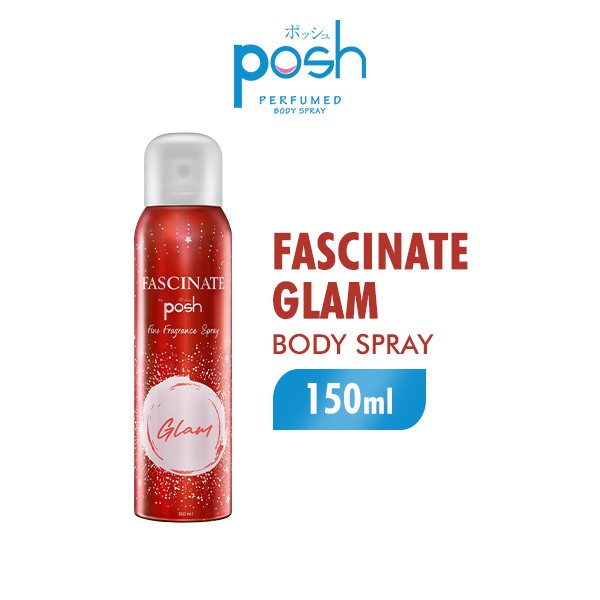Jual Posh Fascinate Fine Fragrance Spray 150ml | Shopee Indonesia