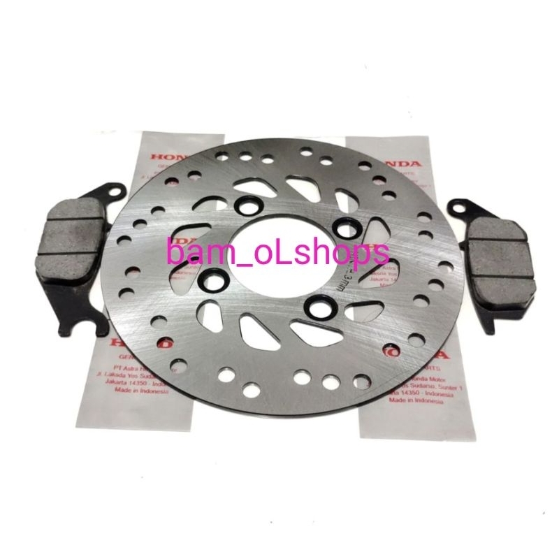 Jual kampas rem+piringan cakram belakang Honda cs1,Supra x 125,Blade | Shopee Indonesia