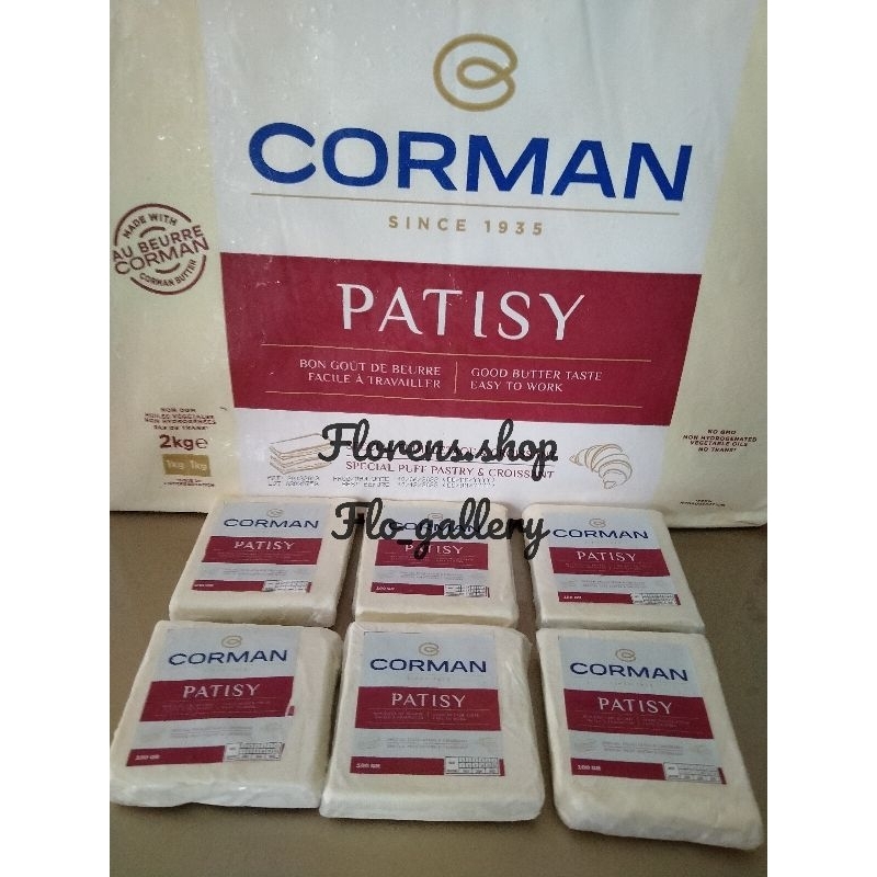 Jual (HALAL - 100gram) CORMAN PATISY BUTTER SHEET / KORSVET CROISSANT ...