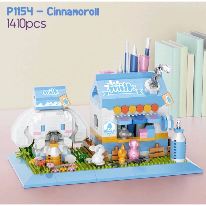 Jual (Ready)Mainan Brick Cinnamoroll / Mainan balok pen holder karakter ...