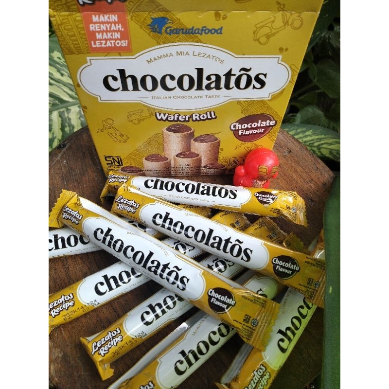 Jual Chocolatos Wafer Roll 8,5g (1box 24pcs) | Shopee Indonesia