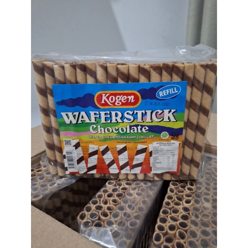 Jual wafer stick astor kogen coklat 500gr | Shopee Indonesia