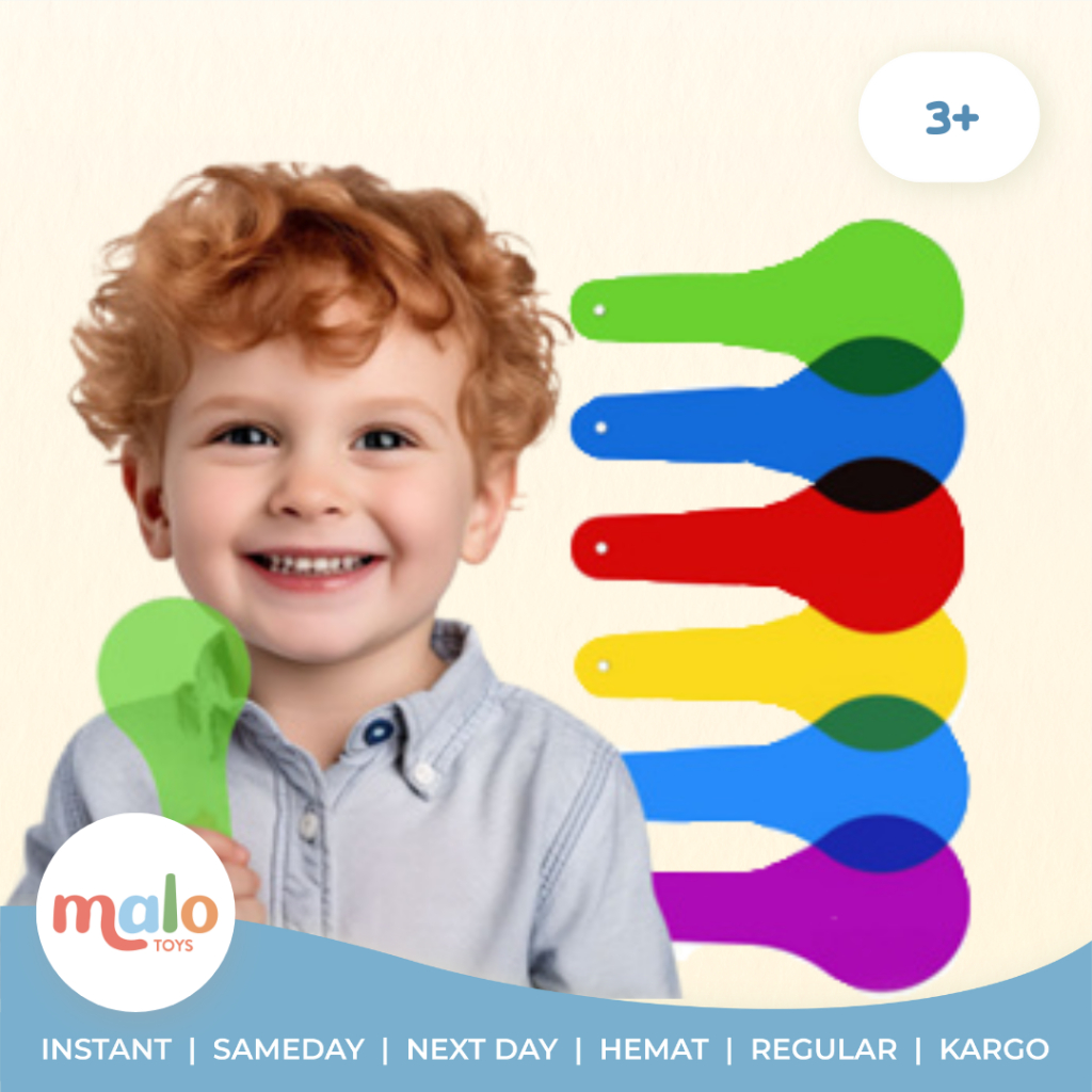 Jual MALOTOYS - Paico Coloring Learning Boards 6 Pcs Colors Baby ...