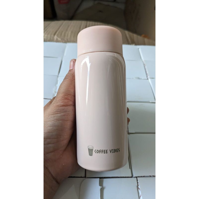 Jual Termos mini 150 ml coffee vibes air panas & air dingin, bisa ...