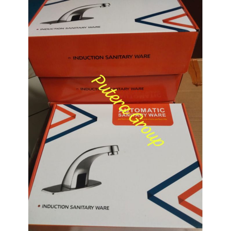 Jual Kran Wastafel Otomatis Automatic Sensor Faucet Keran Air Otomatis ...