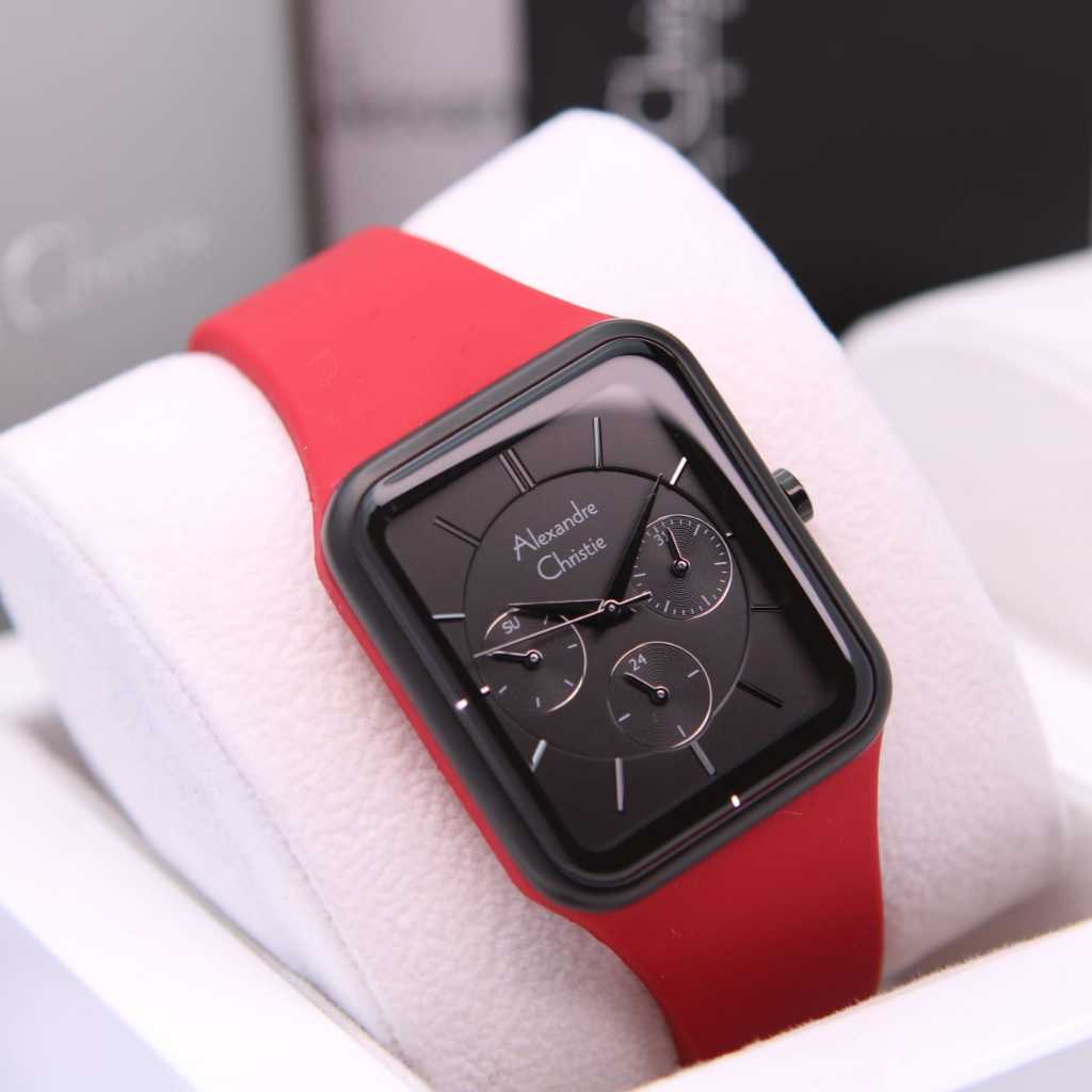 Jual TERBARU JAM TANGAN ALEXANDER CHRISTIE WANITA ORIGINAL TALI RUBBER ...
