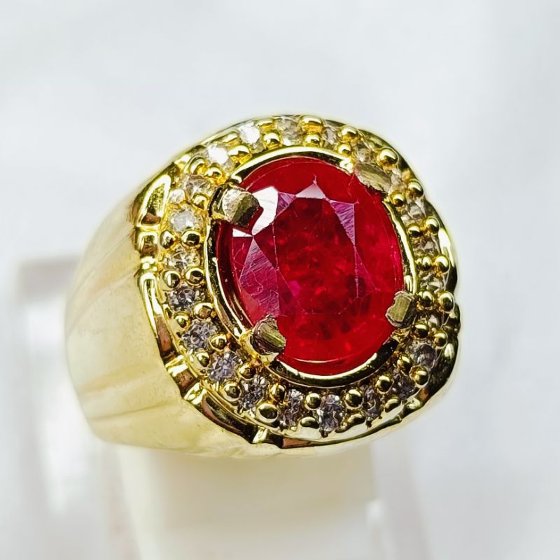 Jual NATURAL BATU PERMATA RUBY MERAH | Shopee Indonesia