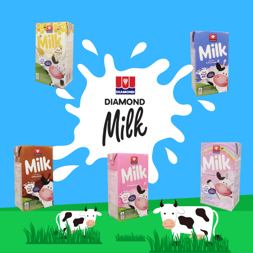 Jual diamond uht 125ml | Shopee Indonesia