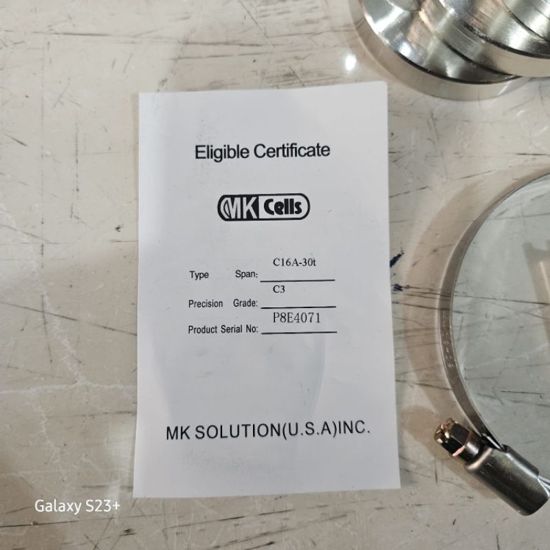 Jual Load cell MK cells C16A cap 30 ton | Shopee Indonesia