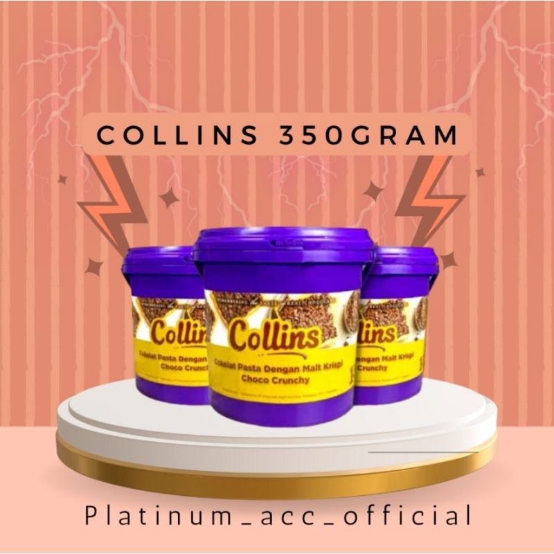 Jual BANDUNG COLLINS CHOCO CHRUNCY 350gr coklat paling VIRALLLL ...