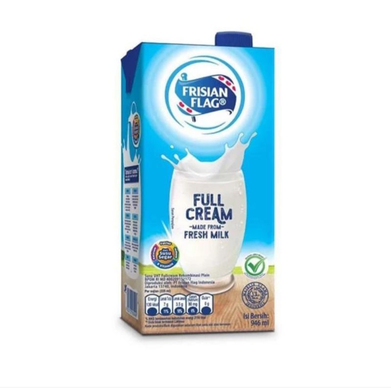 Jual FRISAN FLAG UHT Fullcream 946 ml | Shopee Indonesia