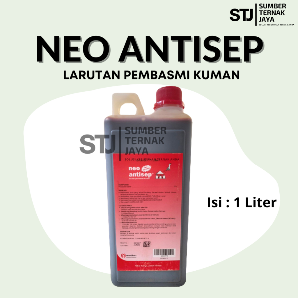 Jual Neo Antisep New Formula 1 Liter Antiseptik Larutan Pembasmi Kuman ...
