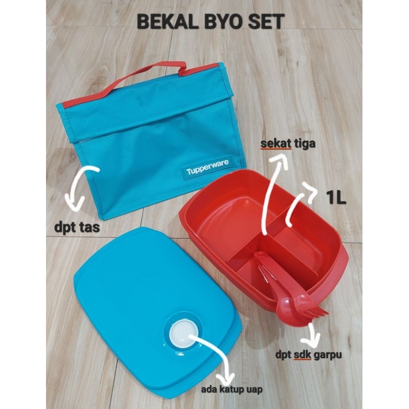 Jual ORIGINAL TUPPERWARE BEKAL BYO | Shopee Indonesia